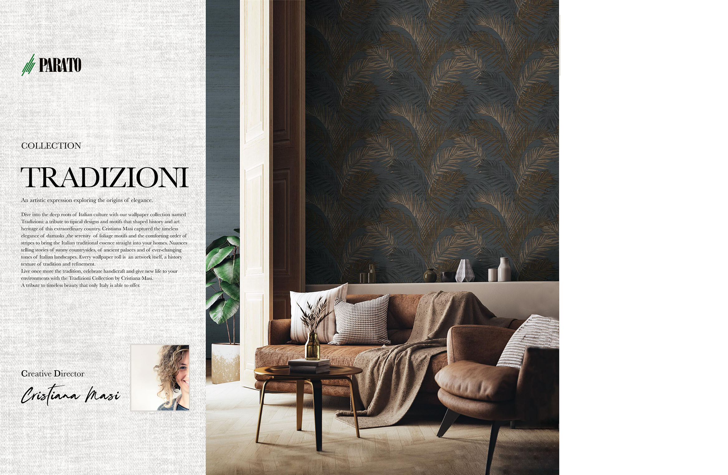 ΤΑΠΕΤΣΑΡΙΑ ΤΟΙΧΟΥ CRISTIANA MASI TRADIZIONI